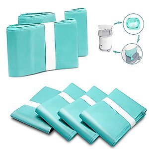6 Pack of Diaper Disposal Liners Compatible with Janibell Brand Akord, 280 Slim Model Adult Refills, Continuous Liner System Eliminates Waste