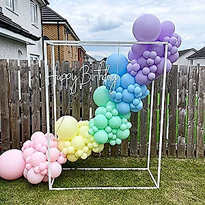 Janinus Pastel Purple Balloons Purple Party Balloons 12 Inches 50 PCS Light Purple Party Balloons Pastel Purple Latex Balloons Birthday Balloons For Party