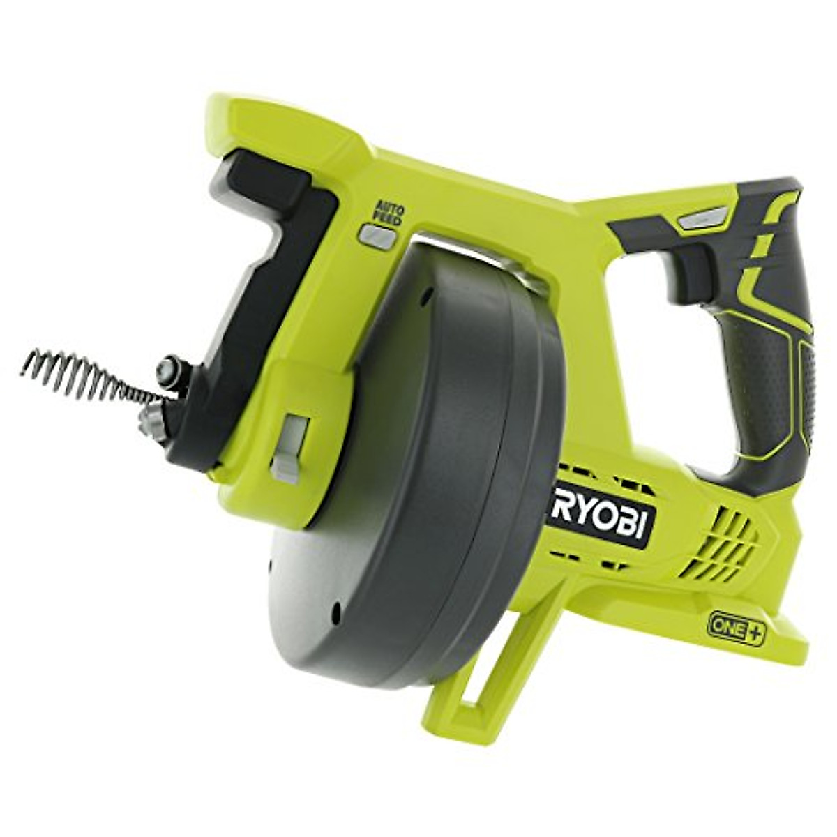 Ryobi P4001 One+ 18V Lithium Ion All-In-One 25 Foot Drain Auger for Sinks or Toilets (Battery Not Included, Power Tool Only)