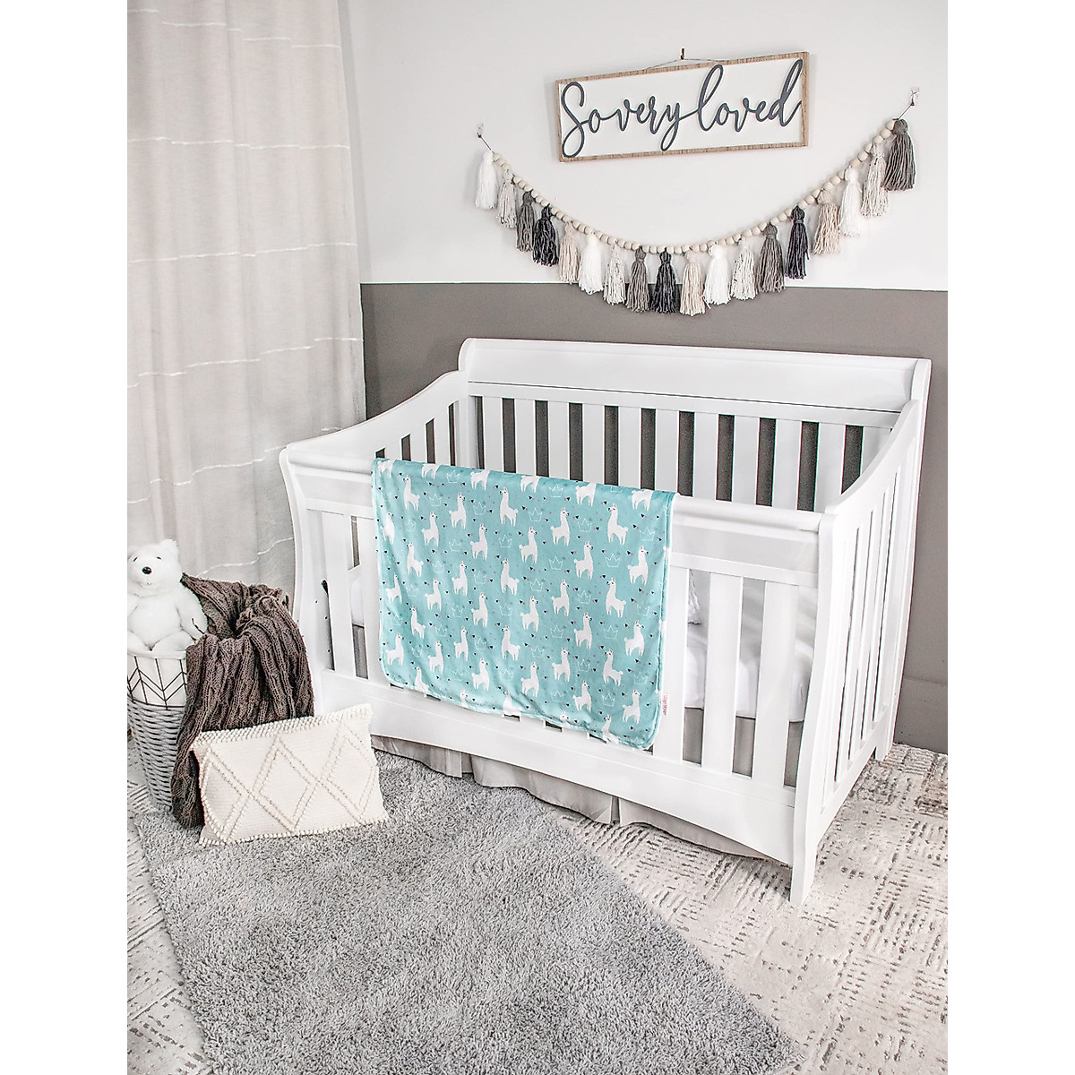 Top Tots Deluxe Minky Baby Blanket - Halloween Costumes, 40 x 29 Inch Orange