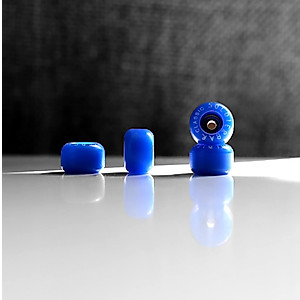 SOLDIER BAR Fingerboards Complete Colour Maple Handmade Wooden Fingerboards (Update Slivery King Trucks, Handmade Blue Wheels) Magic Cube