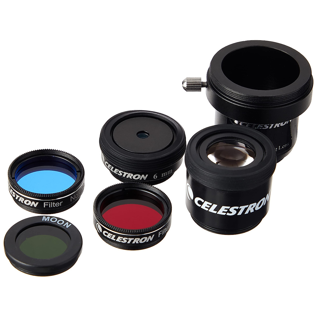 Celestron - AstroMaster 102AZ Refractor Telescope, Fully-Coated Glass Optics - Adjustable-Height Tripod - Bonus Astronomy Software Package & AstroMaster Telescope Accessory Kit