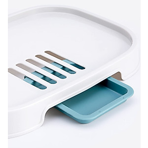 Baby Bottle Drying Rack Storage, Large Nursing Bottle Storage Box Organizer with Cover, Portable Kitchen Cabinet Organizer, Durable countertop Dryer