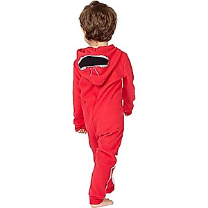 Power Ranger Boys Red Critter Pajama, 2T