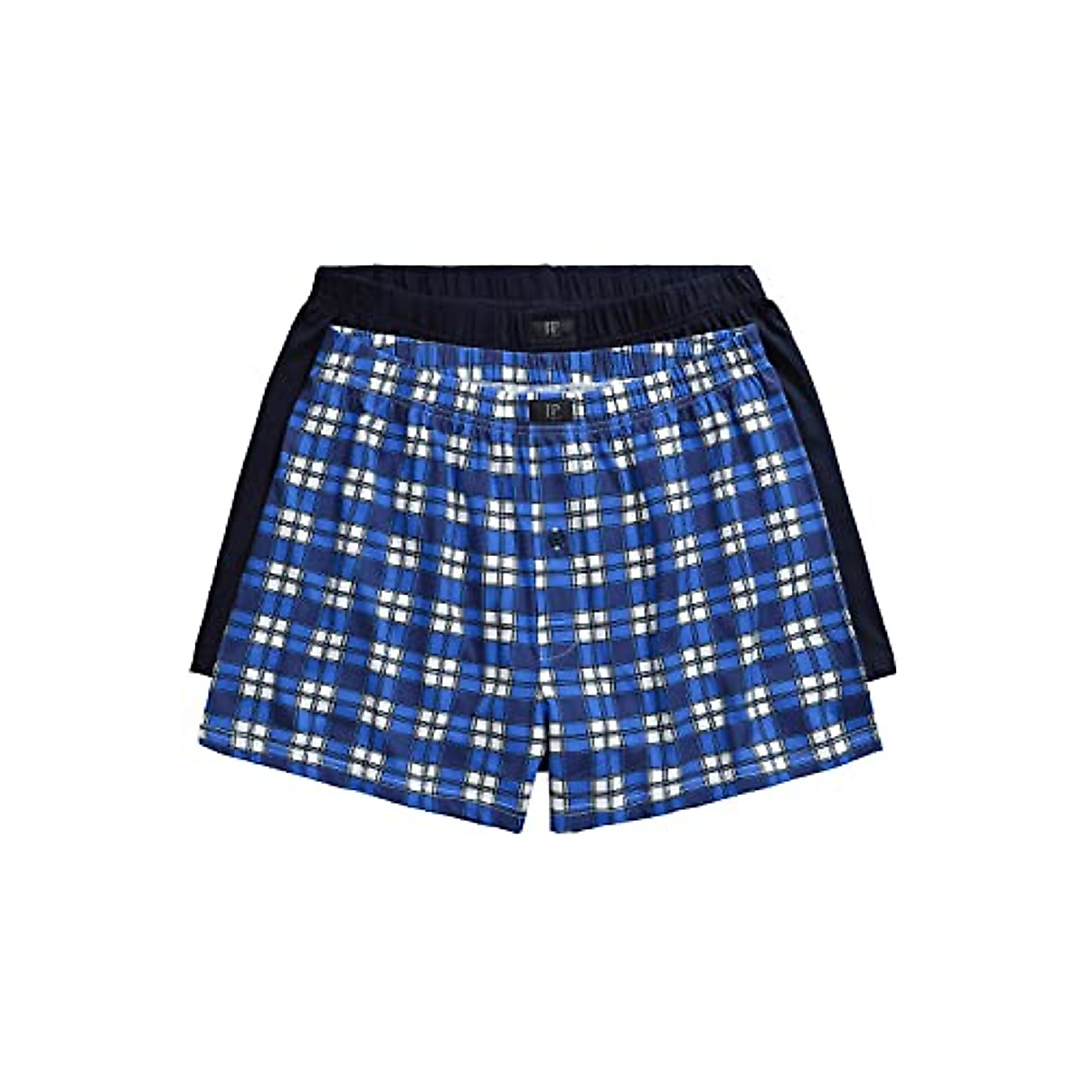 JP 1880 Menswear Big & Tall Plus Size L-8XL 2 Pack of Boxer Shorts snow white XXX-Large 813069200