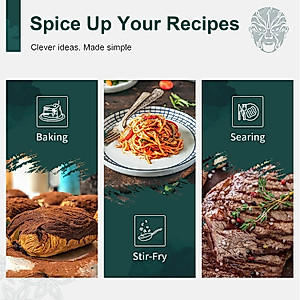 Soeos Organic Black Peppercorns, 18oz (Pack of 1), Non-GMO, Kosher, Packed to Keep Peppers Fresh, Peppercorn for Grinder Refill, Whole Peppercorns