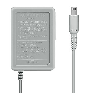 TNP 3DS Charger AC Adapter, Power Supply Replacement Compatible with New Nintendo 3DS, 3DS XL, 2DS, 2DS XL, DSi XL, Dsi Home Wall Travel Battery Charging Cord Cable for DS Game Console Accessories