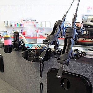 RAILBLAZA Aluminum Boat Gunnel Track Rail System (20 in), Compatible with Crestliner, Lund, Lowe, G3 and More