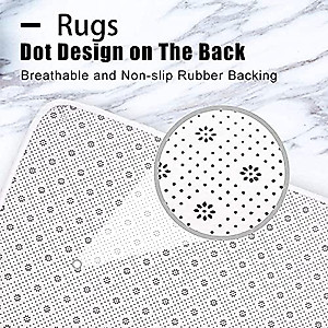 LQCOOL 4Pcs Dark Blue Gradient Shower Curtain Set,Golden Cubic Lines Bathroom Set Texture Bathroom Decor Set Modern Art Bath Accessories with Mats