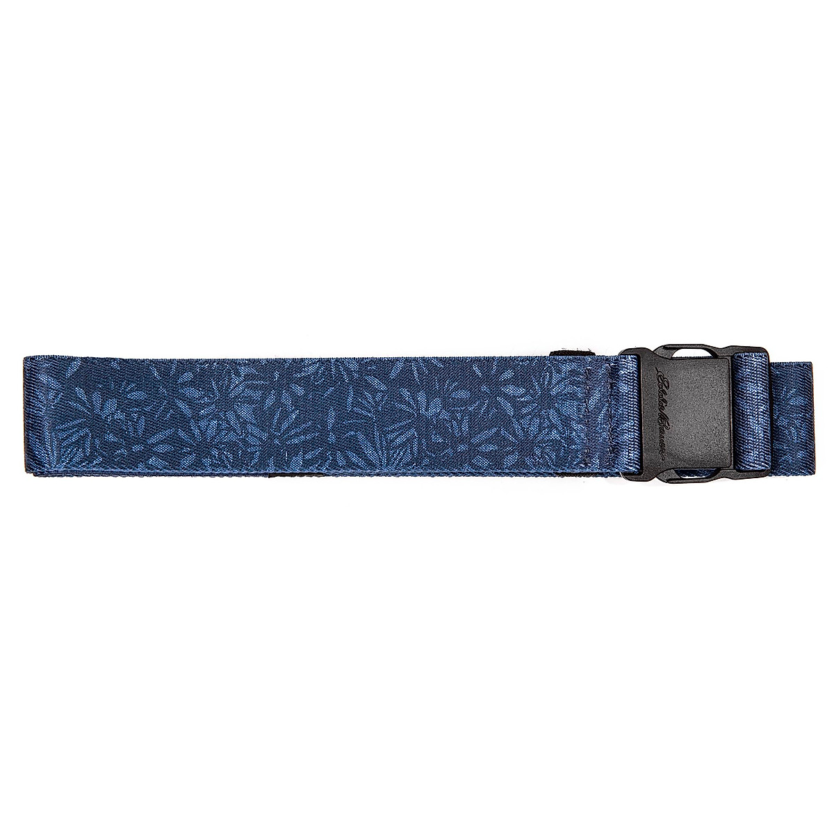 Eddie Bauer Women's Active Stretch Webbing Belts, Blue Graphic, One Size