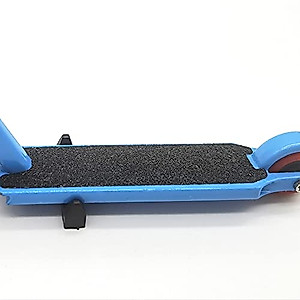 MIKEMENG Finger Scooter with Tools and Shoes Finger Board Accessories - Pack 1 Black Finger Toy for Kids Toy (Blue Scooter)