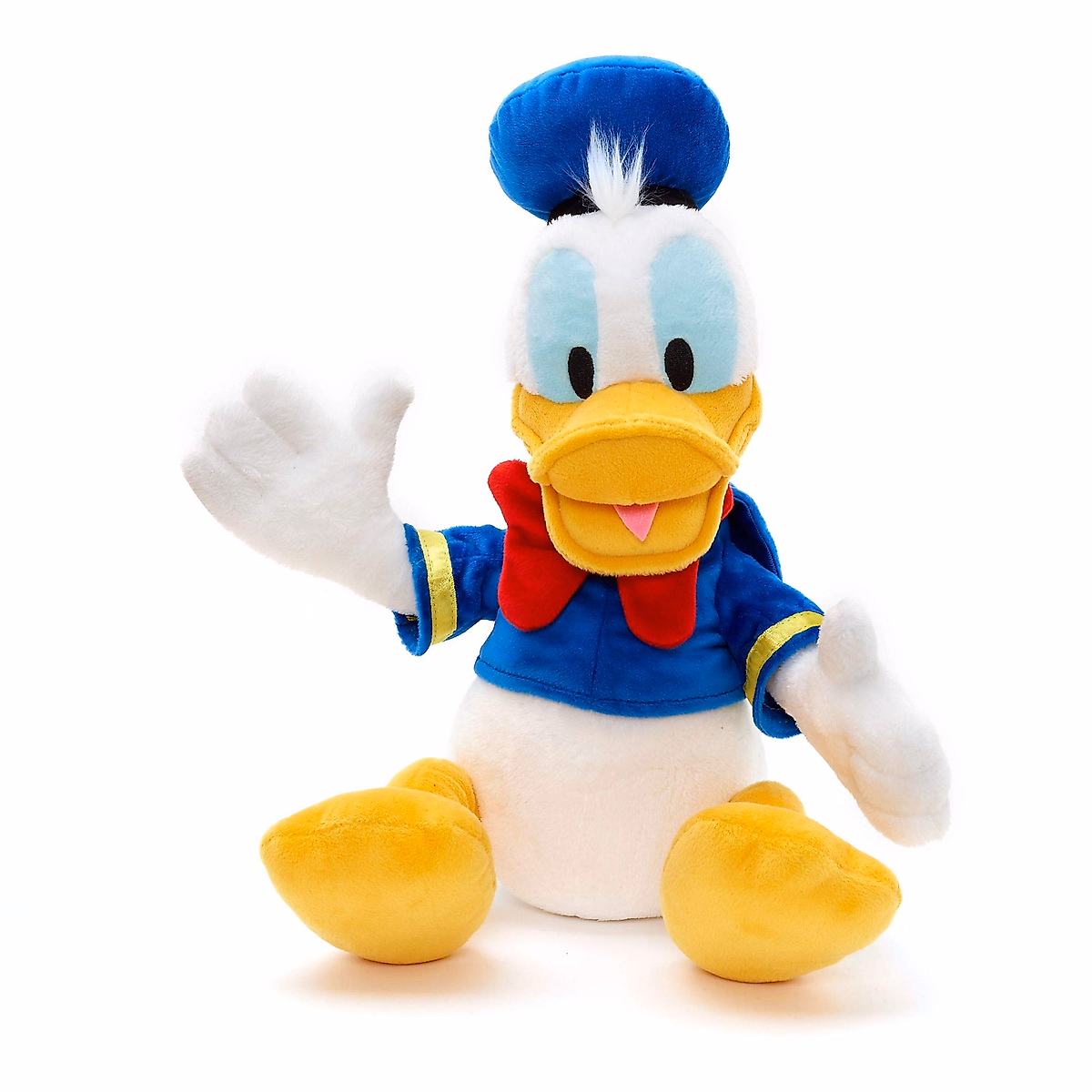 Disney Store Official Donald Duck Plush, 17 Inches Toy Figure, Soft and Huggable Toy, Detailed Plush Sculpting with Embroidered Features, Ideal Gift Fans and Kids, Inspired Classic Cartoons