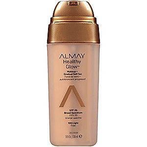 Almay Healthy Glow Makeup & Gradual Self Tan, Light