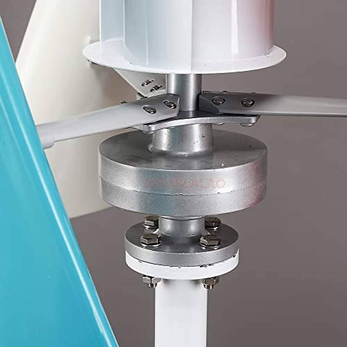 Vertical Wind Turbine Generator 10000W ,3 Blades 12V 24V 48V 220V Low Noise Vertical Axis Wind Turbine Generator with Controller for Outdoor Garden Energy Generation,24v
