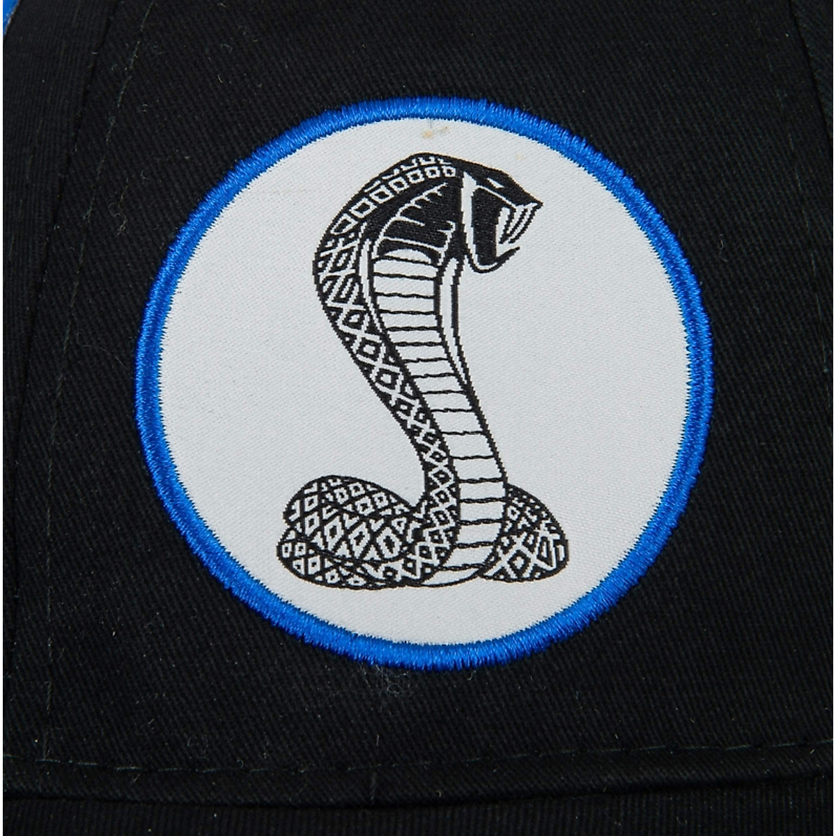 Black Tonal Shelby Snake Cap Hat | Officially Licensed Shelby® Product | Adjustable, One-Size Fits All