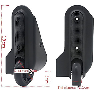 Zoofen Luggage Wheel Replacement Rolling Duffel Bag Suitcase Repair Kit (D047)