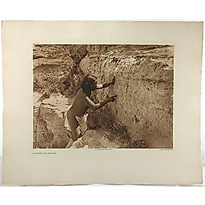 Counting the Record by Edward S. Curtis (1868-1952), Original Photograph, 13.75x17