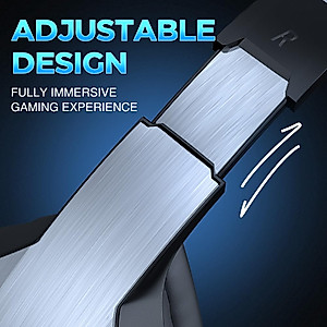 WolfLawS Gaming Headset for Xbox Series X/S, Xbox One, PS5, PS4, PC, Switch, Over Ear Headphones with Noise Isolating Mic, Bass Surround Sound, Memory Foam Ear Pads