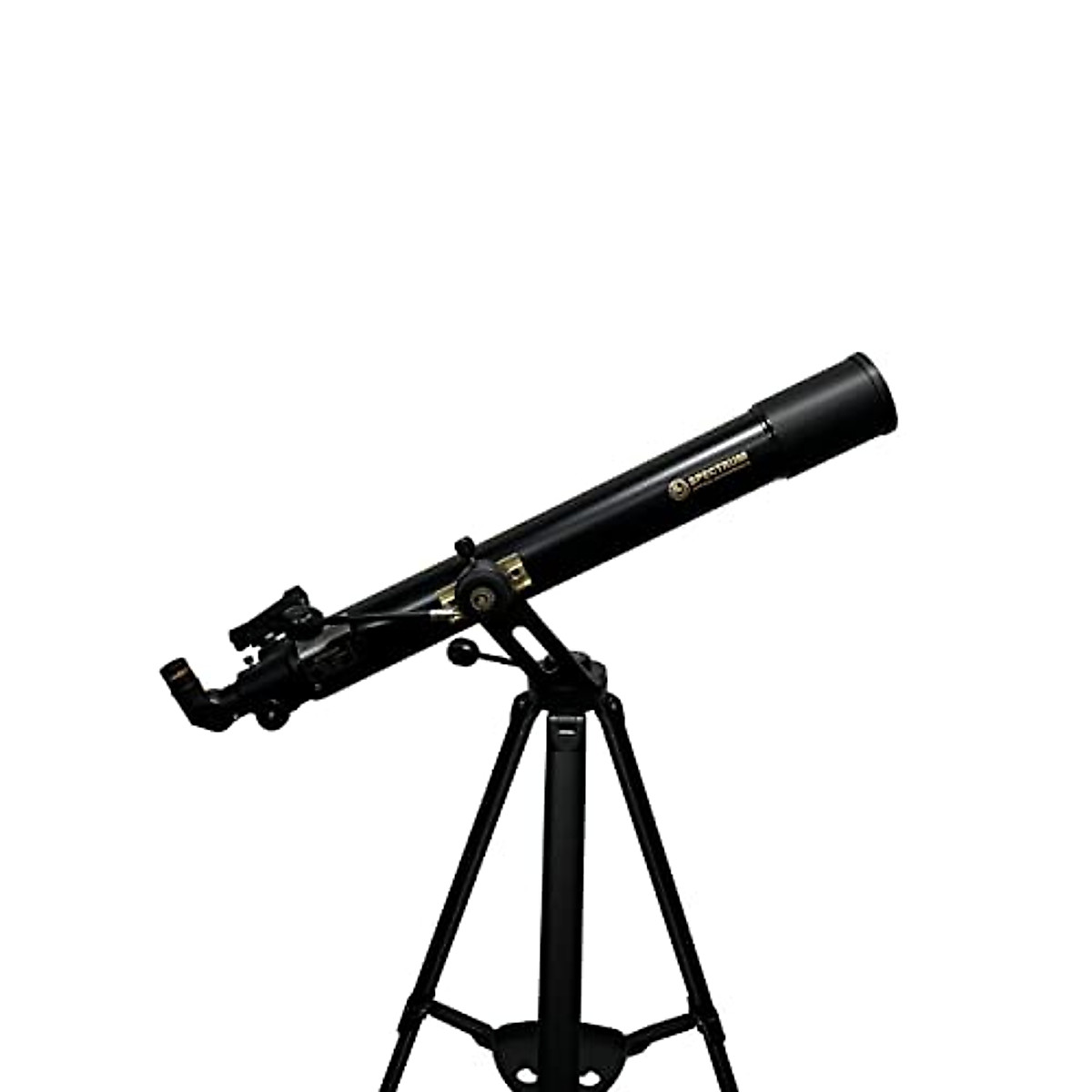 Spectrum Optical Instruments – ExploraPro 80AZ Refractor Telescope for Adults & Beginner – Compact Manual Alt-AZ Telescope – Smartphone Adapter and Remote Shutter – 80mm Aperture 900mm Focal Length