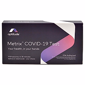 Metrix® COVID Test - Requires Separate Purchase of Metrix® Reader - PCR-Accurate Molecular - FDA Authorized – Single Use Test Only, Separate Reusable Reader Required