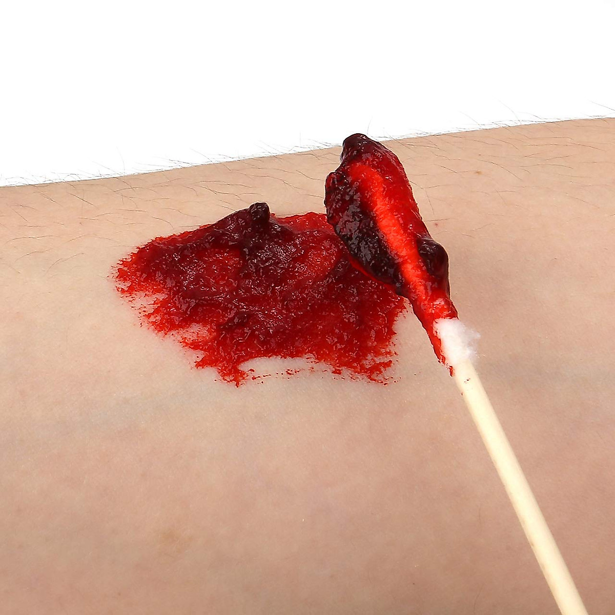 Wismee Special Effects Sfx Makeup Kit Professional Scar Wax Set 6 Color Bruise Wheel Makeup Kit Face Body Paint Oil with Sponges, Fake Scab Blood, Spatula Tool