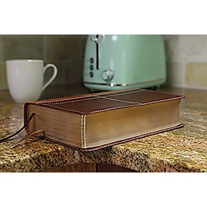 NIV, Life Application Study Bible, Third Edition, Personal Size, Leathersoft, Brown, Red Letter