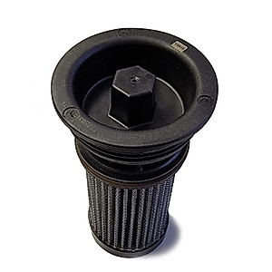 Toro Genuine OEM (Fits Exmark) Hydraulic Oil Change Kit with 2-117-0390 Filters (Fits Exmark 116-0164) Z-Master and Exmark Lazer Z Next Lazer Z Riding Mowers, Black