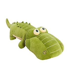 CHELEI2019 Crocodile Stuffed Animal,Big Hugging Pillow Soft Plush Toy Gifts for Kids,21.7"