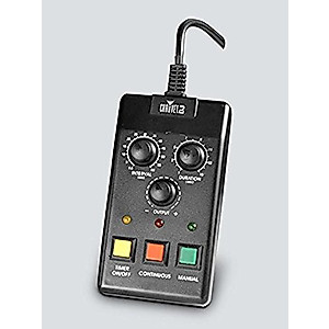 CHAUVET DJ FC-T Wired Vertical Fog Machine Timer Remote Control | Fog Machines,BLACK