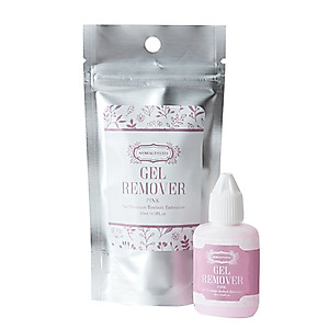 Gel Remover for Eyelash Extension/Quickly and Easily Removes Eyelash Extension Adhesive/Fast Dissolution Time / 15ml (Pink)