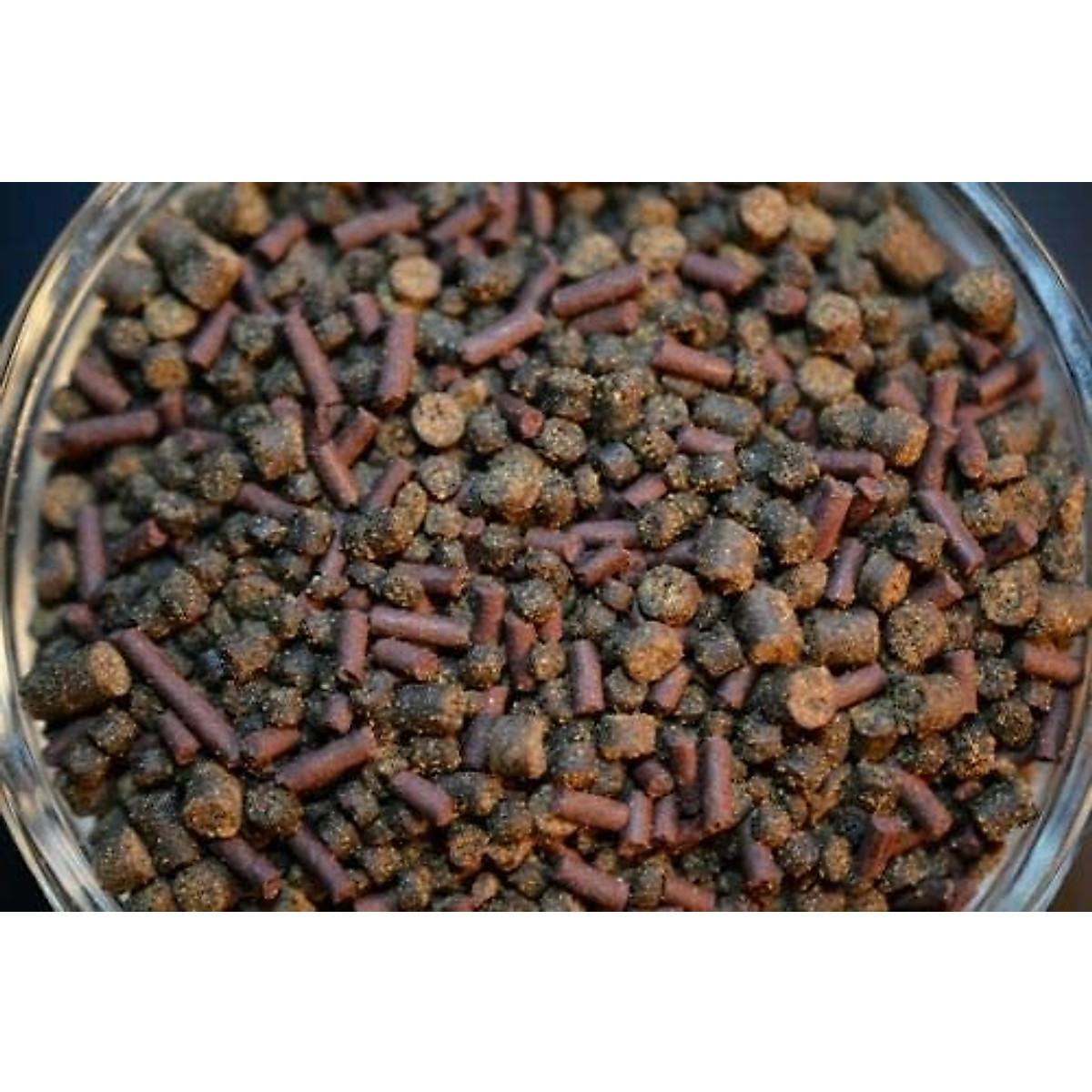 AQUATICBLENDEDFOODS Gourmet Axolotl Soft Food Pellet Mix 3.2mm & 4.0mm & Mini BLOODWORM Sticks (2oz) - ABF7