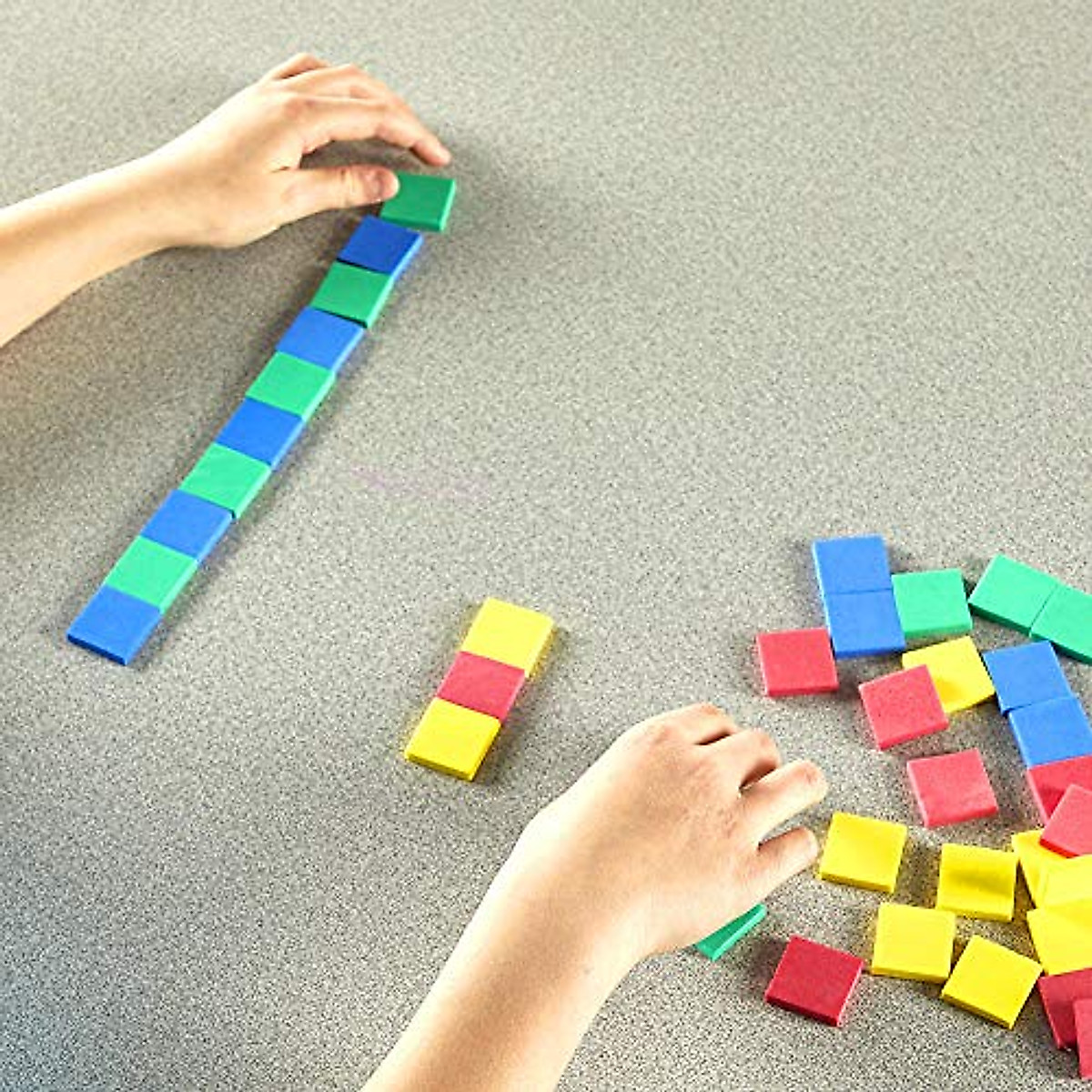 hand2mind Learning at Home Family Engagement Cross-Curricular Kit for Grade 5, Reading and Math Activity Book with Hands-On Manipulatives, Spanish Translations for Key Materials