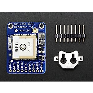 Adafruit (PID 746 Ultimate GPS Breakout - 66 Channel w/10 Hz Updates - Version 3