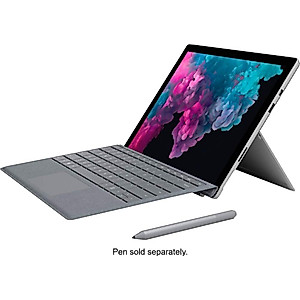 Microsoft Surface Pro 5 12.3” Touch-Screen (2736 x 1824) Tablet PC, Intel Core M3, 4GB Memory, 128GB SSD, with Platinum Signature Type Cover, WiFi, Card Reader, Bluetooth, Windows 10