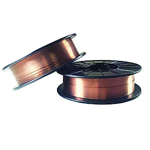 2 Rolls ER70S-6 .023" .030" .035" 10-LB Spool Mild Steel MIG Welding Wire (2 Rolls of 0.030")