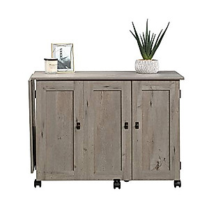 Sauder Miscellaneous Storage Sewing/Craft Cart, Mystic Oak finish