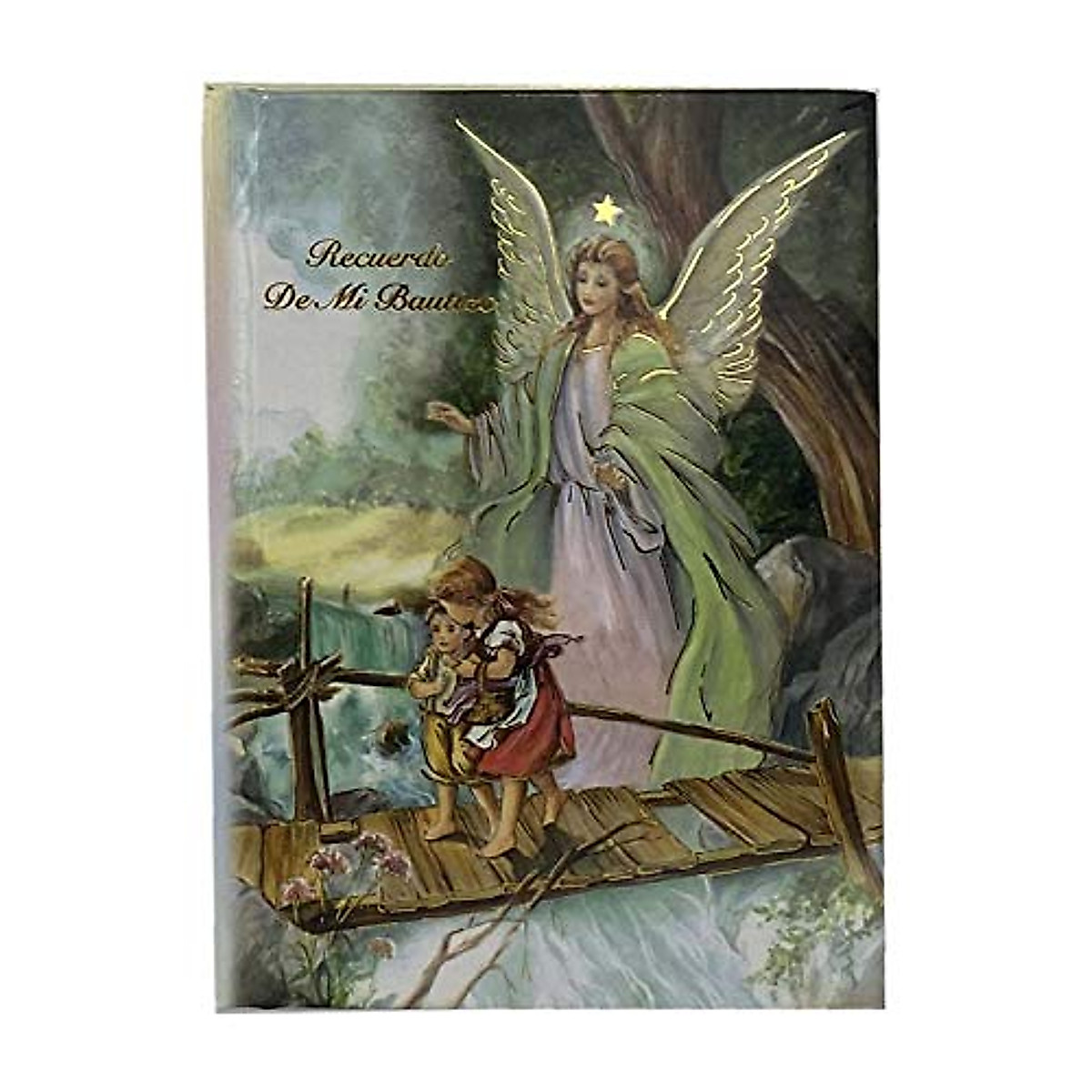 Lito Baptism Candle Set Kit for Christenings with Shell and Favors - Spanish (Green)