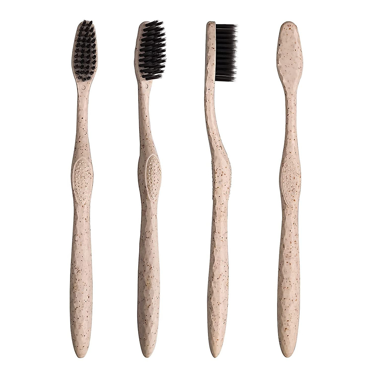 HQSLsund 20 Pack Disposable Toothbrushes Individually Wrapped, Travel Toothbrushes Bulk, Medium Soft Bristle Toothbrushes Bulk for Hotel, Airbnb, Travel, Homeless