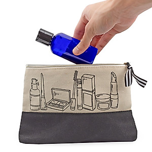 4oz Empty Cobalt Blue Plastic Squeeze Bottles with Disc Top Flip Cap (6 pack); BPA-Free Containers For Shampoo, Lotions, Liquid Body Soap, Creams