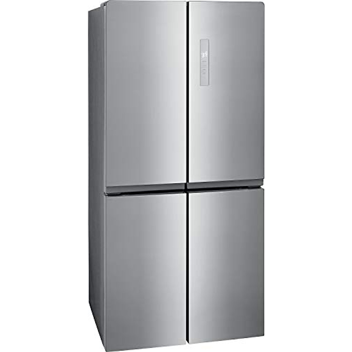 Frigidaire 17.4 Cu. Ft. 4 Door Refrigerator in Brushed Steel with Adjustable Freezer Storage