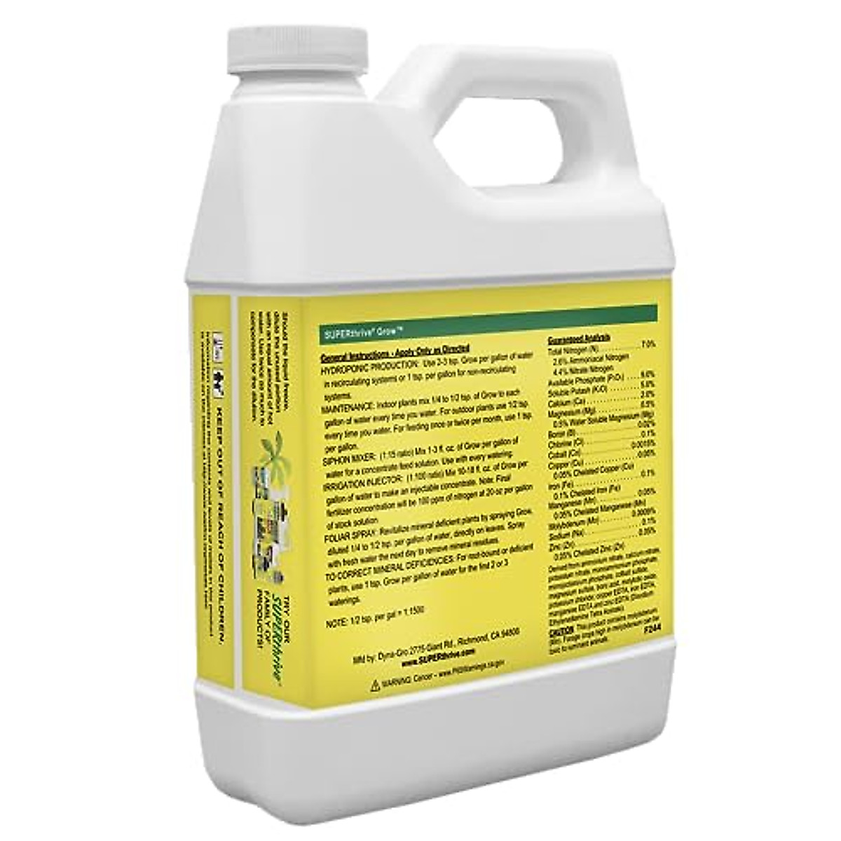 Dyna-Gro Grow 32 oz. Concentrated Liquid Plant Food