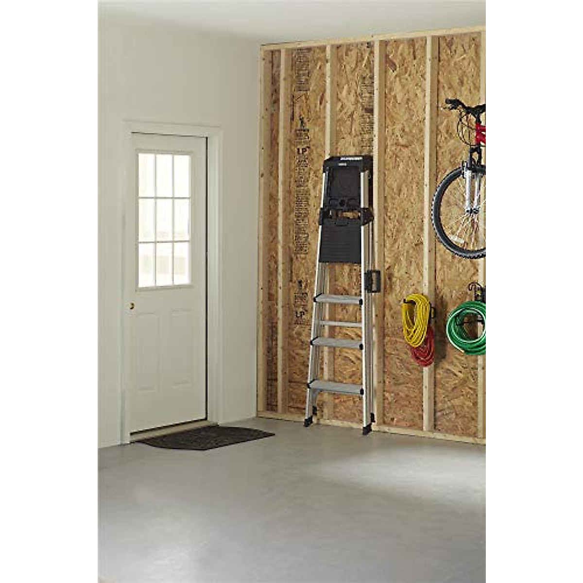 COSCO 2061AABLKE Signature Series Step Ladder, 6ft, Steel