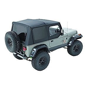 Bestop 7912301 Black Sailcloth Replace-A-Top for 1988-1995 Wrangler YJ