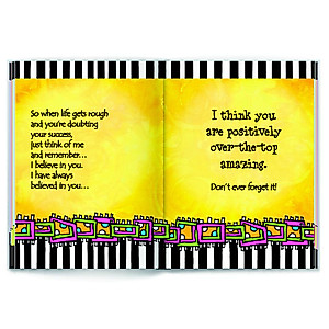 Blue Mountain Arts Mini Book (Daughter, I love you with all my heart)— Birthday Gift, Graduation Gift, Stocking Stuffer, or Thinking of You Gift from Mom or Dad, by Suzy Toronto, 4 x 3