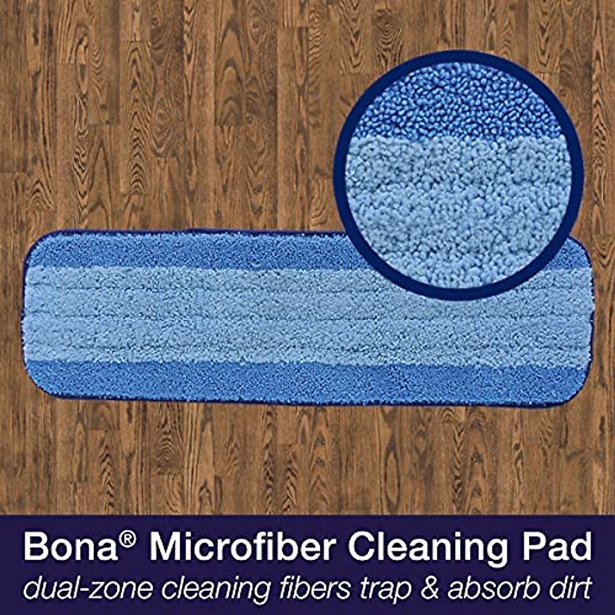 Bona Ultimate Hardwood Floor Care Kit - Includes Microfiber Mop, Hardwood Floor Cleaning Solution and Refill, Hardwood Floor Polish, Microfiber Cleaning Pads, and Microfiber Dusting Pad