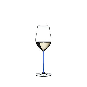 Riedel Fatto A Mano Riesling/Zinfandel Wine Glass, Blue