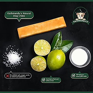 KATHMANDU'S - Authentic Himalayan Yak - Natural Dog Chew, Large to XLarge, 4-Count