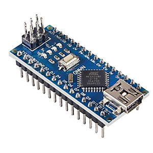 Diitao 2pcs for Nano V3.0 Module,5V 16MHz ATmega328P CH340G Chip Microcontroller Development Board for Arduino (with USB Cable)