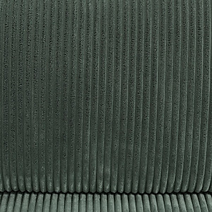 SIENWIEY Sectional Couch for Living Room Furniture Sets, Corduroy L Shape Couch Modular Sectional Sofa Modern Sofa with Ottoman for Living Room House Apartment 4 Pcs(Green)