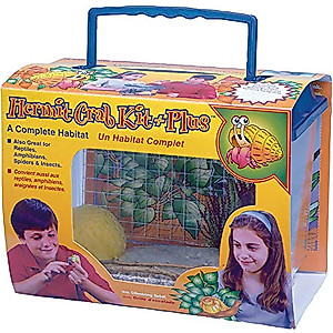 Penn-Plax Hermit Crab Starter Kit Plus - Great for Beginners and Children